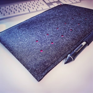 Wacom Tablet Case Sleeve Cover With Pen Holder - Etsy