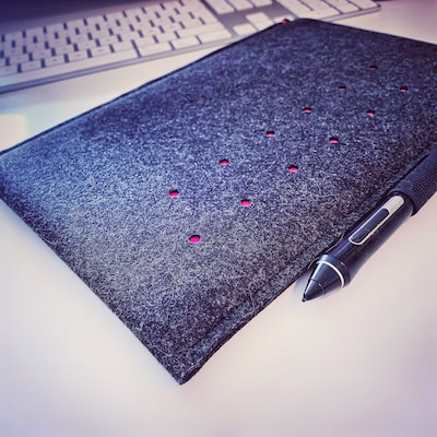 Wacom Tablet Case Sleeve Cover With Pen Holder - Etsy