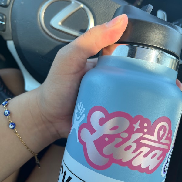Holographic Matte Zodiac Stickers - Etsy