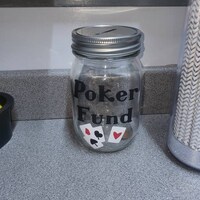 Handmade Driving Lesson Fund Money Saving Jar Piggy Bank Money Box ...