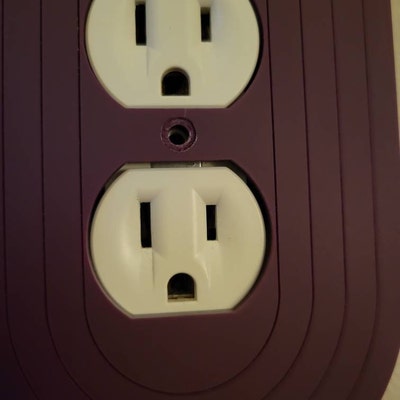 Minimalist Oval Outlet Plate Cover Multiple Options - Etsy