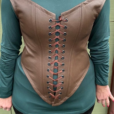 Leather Shoulder Armor With Scale Detail and Detachable Sleeve. Ren ...