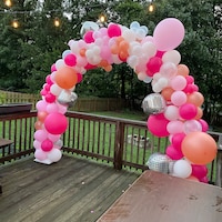 Gold and Rose Gold Balloon Arch Kit Birthday Party Decorations - Etsy