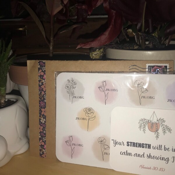 Ministry Cart Jw/ Vinyl Stickers/ Pioneer Gifts/ Jw Stationery ...