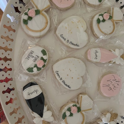 She Said Yes Engagement Cookies - Etsy