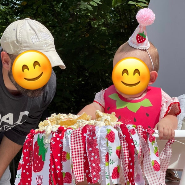 Strawberry Birthday Hat - Berry First Birthday Hat- Berry Sweet Party ...