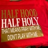 Half Hood Half Holy SVG Bundle | Half Hood Half Holy Shirt | Holy With ...