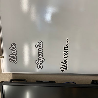 Customizable Classroom Whiteboard Magnets, Teacher Decor, Whiteboard ...