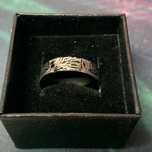Circuit Board Wedding Band, Computer Science Engagement Ring, PC Board ...