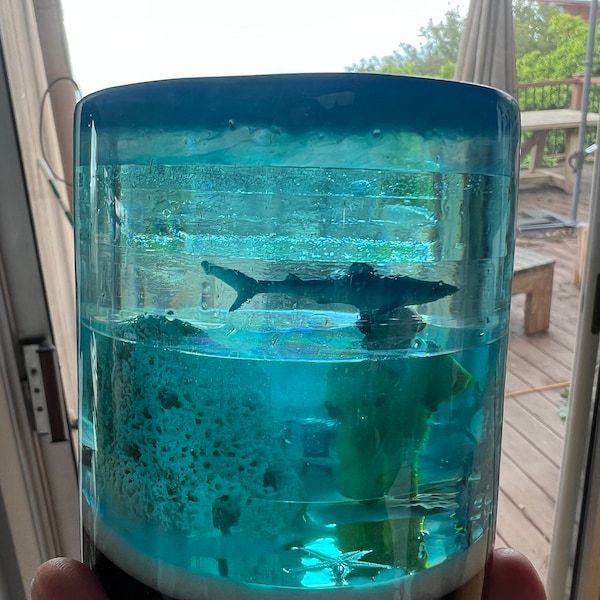 Set of Miniature Sharks - Mini Blue Shark - Terrarium Supplies - Teeny ...