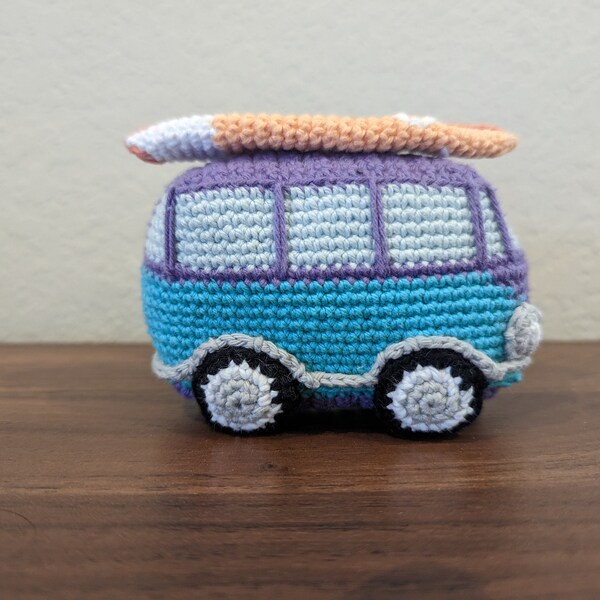 Amigurumi Camper Bus Vintage Vehicle Toy CROCHET PDF PATTERN - Etsy