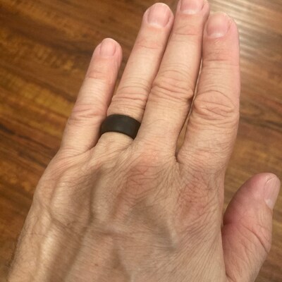 Personalized Silicone Ring Customized Engraved Wedding Band - Etsy