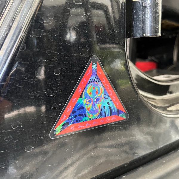 Predator Heat Vision Sticker: Holographic Glossy Vinyl (3.8x3 In) - Etsy
