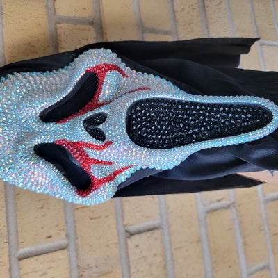 Bedazzled Ghostface Mask Customize - Etsy