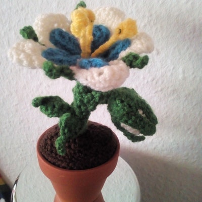 Silent Princess the Legend of Zelda Flower Crochet Pattern - Etsy