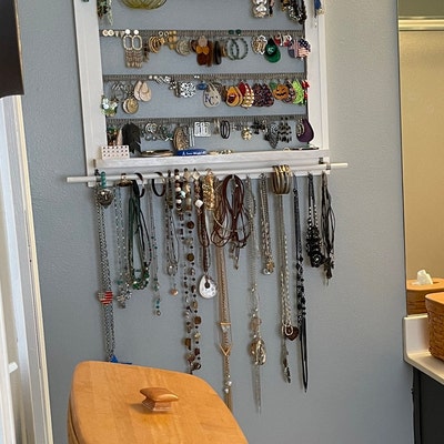 16 Earring Holder Slats Iorganize® DIY Organizer 9 Colors 3 Styles ...