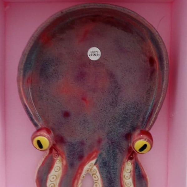 Octopus Spoon Rest, Kitchen Decor, Kitchen Gift, Ceramic Spoon Rest - Etsy