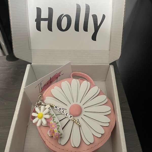 Custom Flower Daisy Girl Proposal Gift Box With Sunglasses, Toddler ...