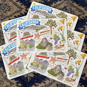 California State Postcard. - Etsy