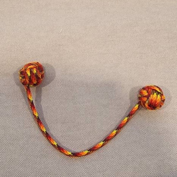 Monkey Fist Zipper Pull Paracord Mini Knot Custom Handmade Tab Pull for ...