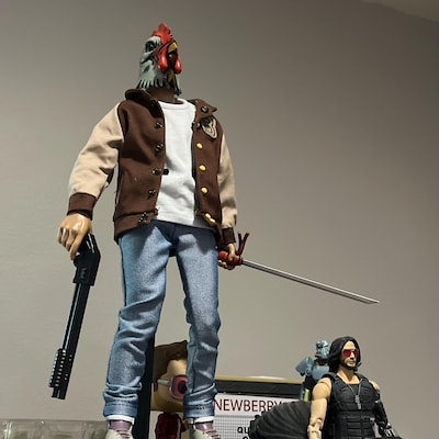 Hotline Miami Chibi Pin Set by Erick Scarecrow X Devolver Digital - Etsy