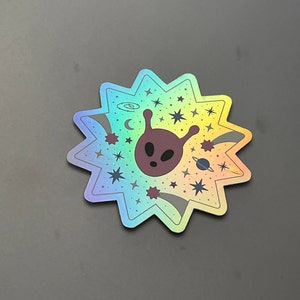 My Universe Sticker Holographic Sticker Galaxy Cosmic - Etsy