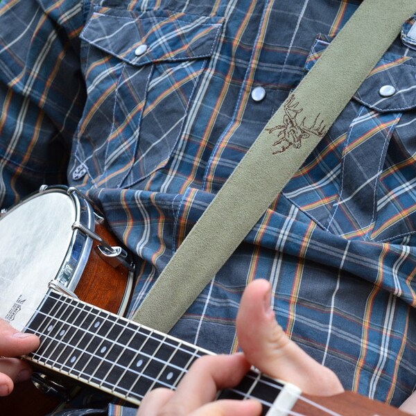 New One of a Kind 3" Guitar, Bass Guitar Strap - by Martha Crow - Etsy