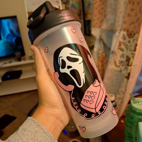 Invader Zim Shaker Bottle, Gir, Invader Zim, Blender Bottle, Fitness ...