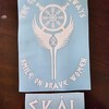 Die Cut Viking Decal, Valkyrie Sticker, Viking Woman Decal, Viking ...
