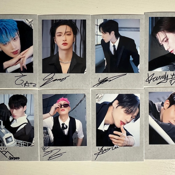 E'LAST Awake Navy Fanmade Photo Cards | Rano | Choi in | Seungyeop ...