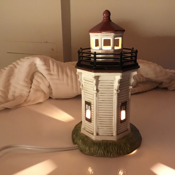 Hunting Island Lighthouse RARE Lefton Lighthouse South Carolina Lighthouse Lighthouse Lamp - Etsy