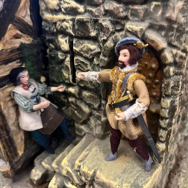 1/24 Scale Tudor Dolls - Etsy