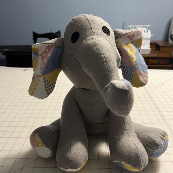 Huggable Elephant Pattern - PDF Instant Download - Etsy