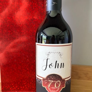 Personalised Ketchup Bottle Label Birthday Valentines Any Occasion Gift ...