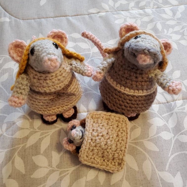 Nativity Mice Crochet Pattern - Etsy