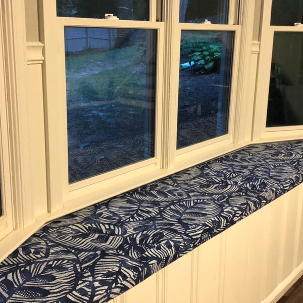Trapezoid Bay Window Seat Cushion - Etsy