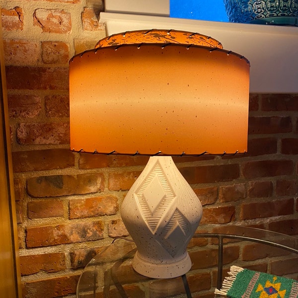 Atomic Lamp Shade / 2 Tier Atomic / Hand Made Retro Style / Custom ...