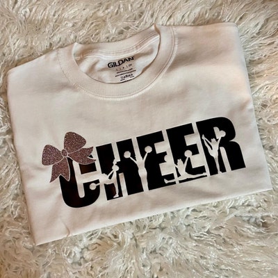 Cheer SVG File Instant Download, Cheer Cut File for Cricut, Cheerleader ...