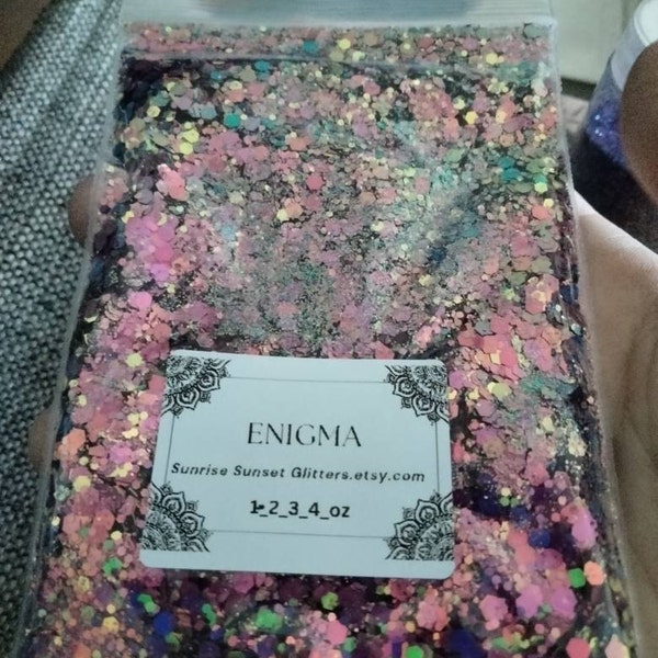 Mermaid Color Shift Chunky Glitter Mix for Resin Blue Pink Glitter for ...