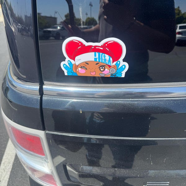 Sonic Chao Garden Vinyl Decal Peekers - Etsy