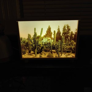 Light Box, Light Sign, Handmade Wooden Lamp, Bedside Table Lamp, Wall ...