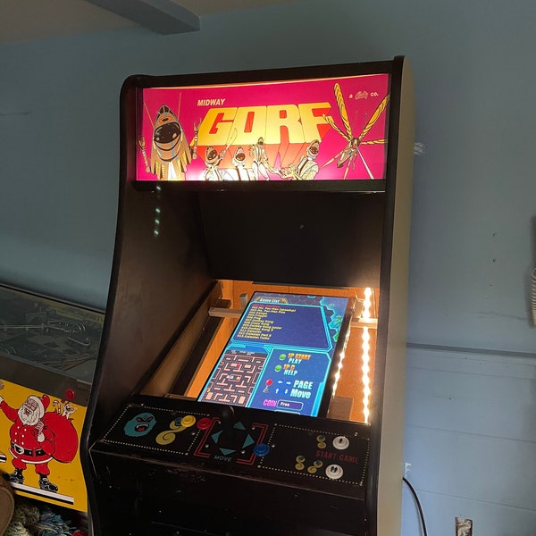 Gorf Arcade Marquee for Header/backlit Sign - Etsy