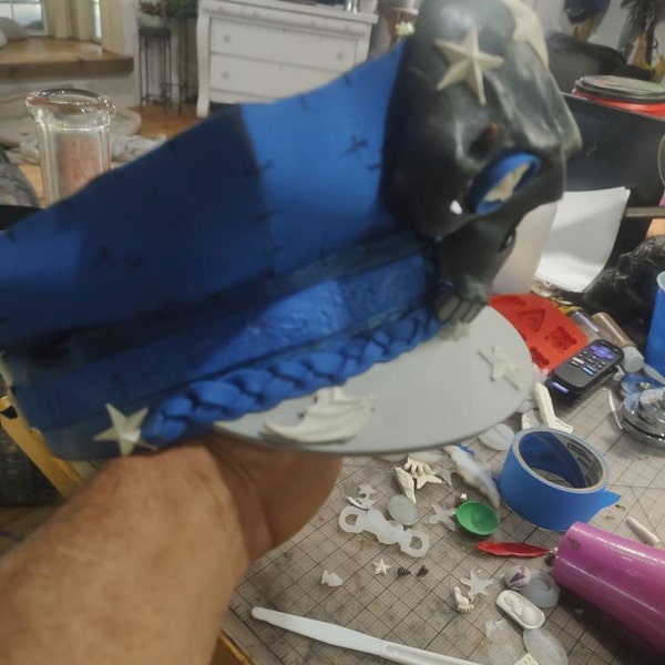 Hat No1 3in1: DIY Printable EVA Foam Hat Patterns for Cosplay, Scalable ...