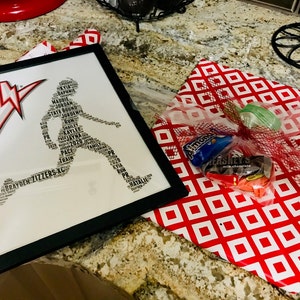 Netball Player Watercolor Print Netball Woman Female Girl | Etsy