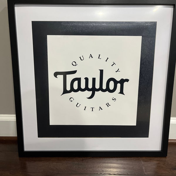 Taylor Guitars Logo Vinyl Decal - Etsy
