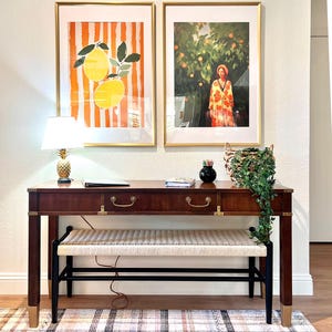 Love Letters Art Print, Cute Poster, Pink Wall Art, Aesthetic Wall ...