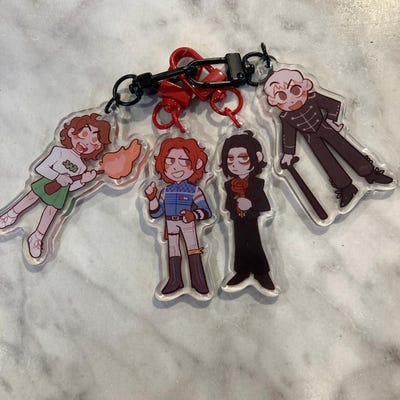 Gerard Way Keychain, Cute Kawaii, My Chemical Romance, Mcr, Acrylic ...