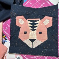 Wolf Quilt Pattern / PDF Pattern / Foundation Paper Piecing / FPP ...