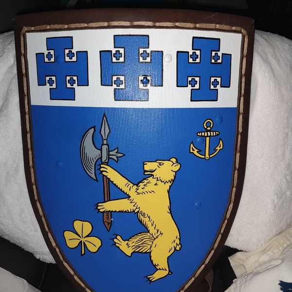 Buckler, Medieval Shield Boss, Wooden Buckler, Little Shield, Medieval ...