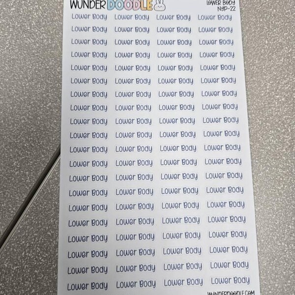 Walking Planner Stickers | IC-117 | Icon Stickers - Etsy
